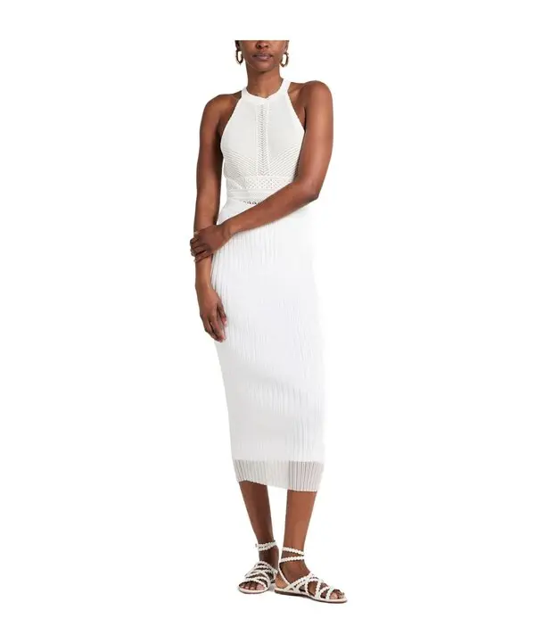 Sportmax Ribbed Knit Midi Skirt