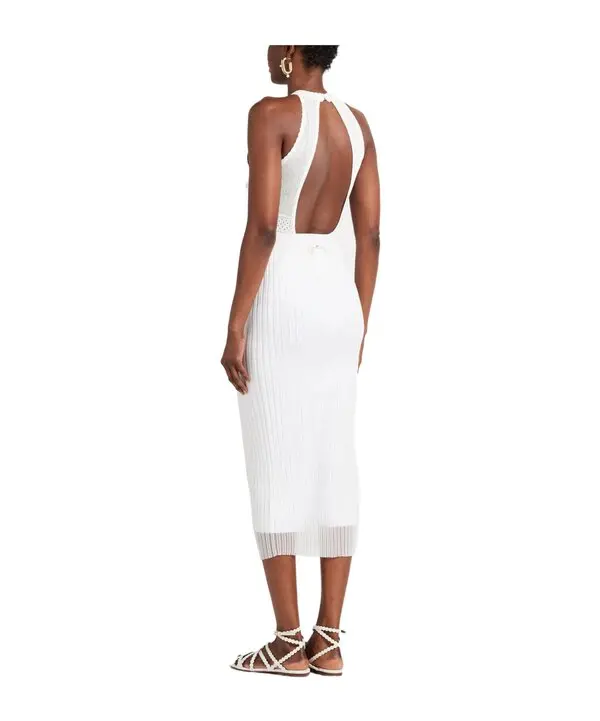 Sportmax Ribbed Knit Midi Skirt