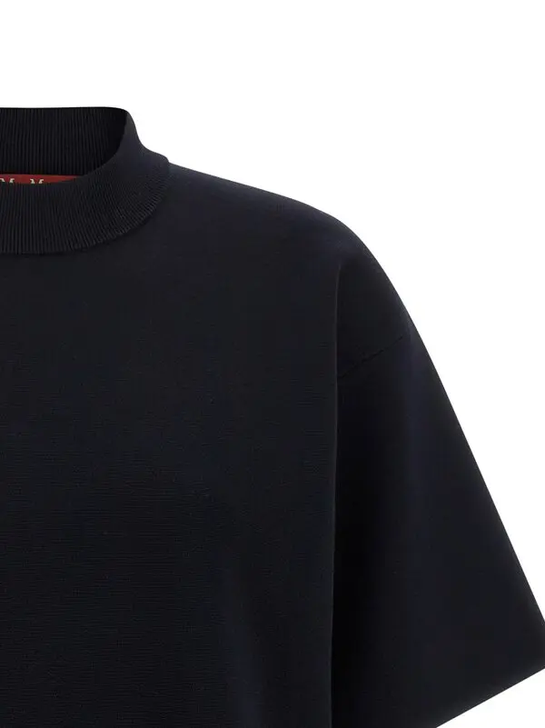 Max Mara Amici Short-sleeved Knitted Jumper