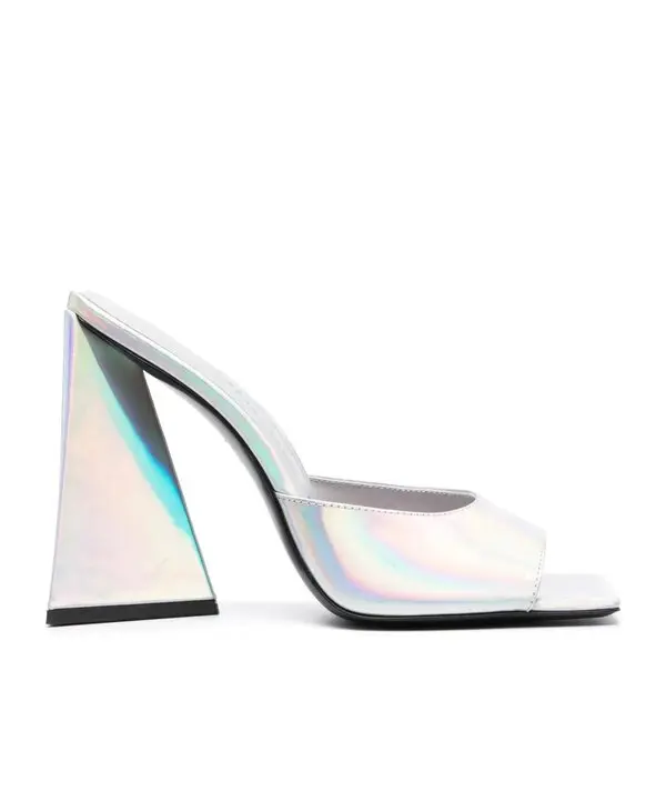 Attico Devon 115mm Iridescent Mules