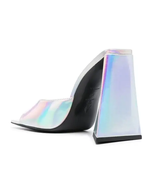 Attico Devon 115mm Iridescent Mules