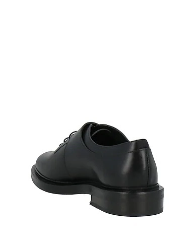 Max Mara Glossed-leather Lace-up Shoes