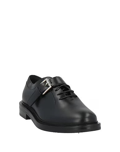 Max Mara Glossed-leather Lace-up Shoes
