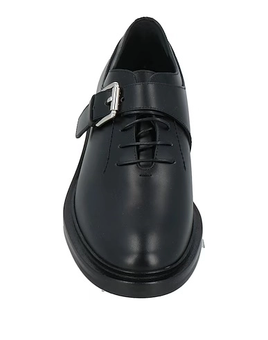 Max Mara Glossed-leather Lace-up Shoes