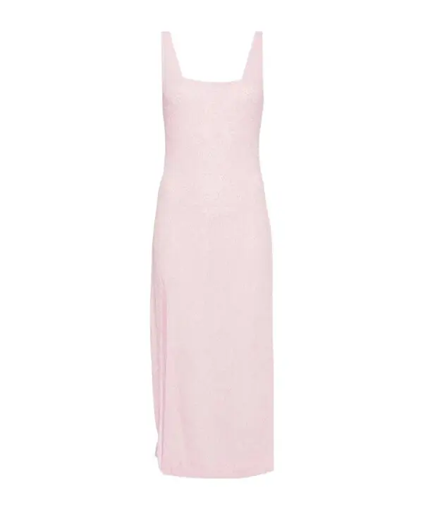 Staud Le Sable Midi Dress - Pink