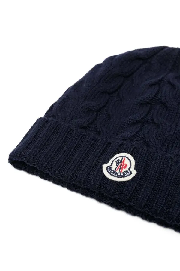 Moncler Ribbed Knit Hat