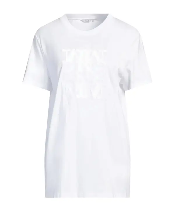 Max Mara Solid Color T-shirt