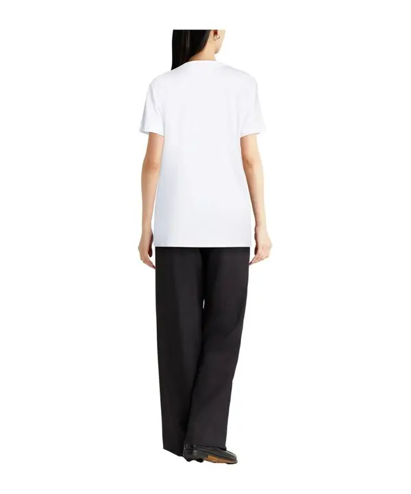 Max Mara Solid Color T-shirt