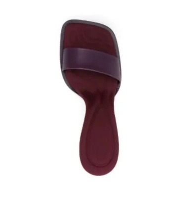 Attico 100mm Leather Mules