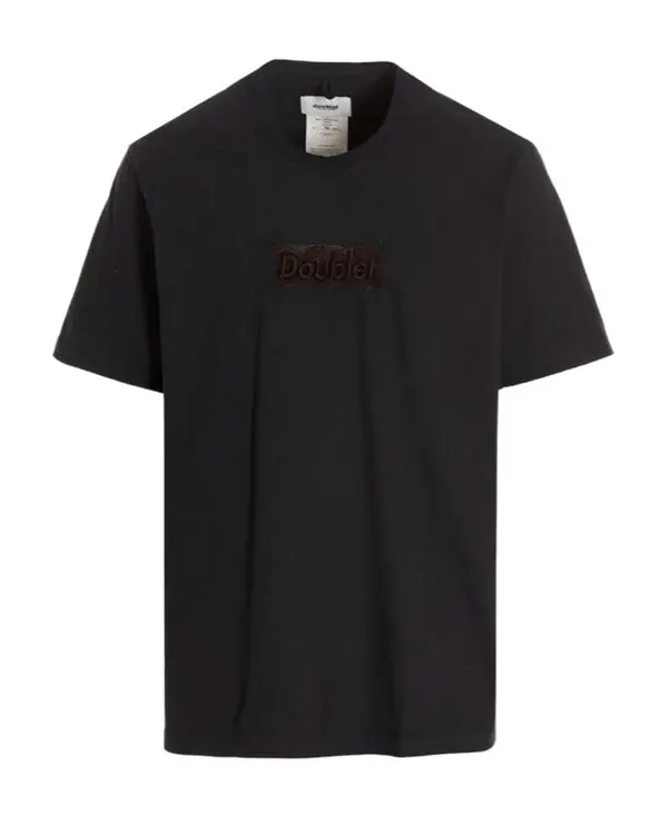 DOUBLET Logo-patch Organic Cotton T-shirt
