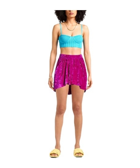 Isabel Marant Étoile Velvet A-line Skirt