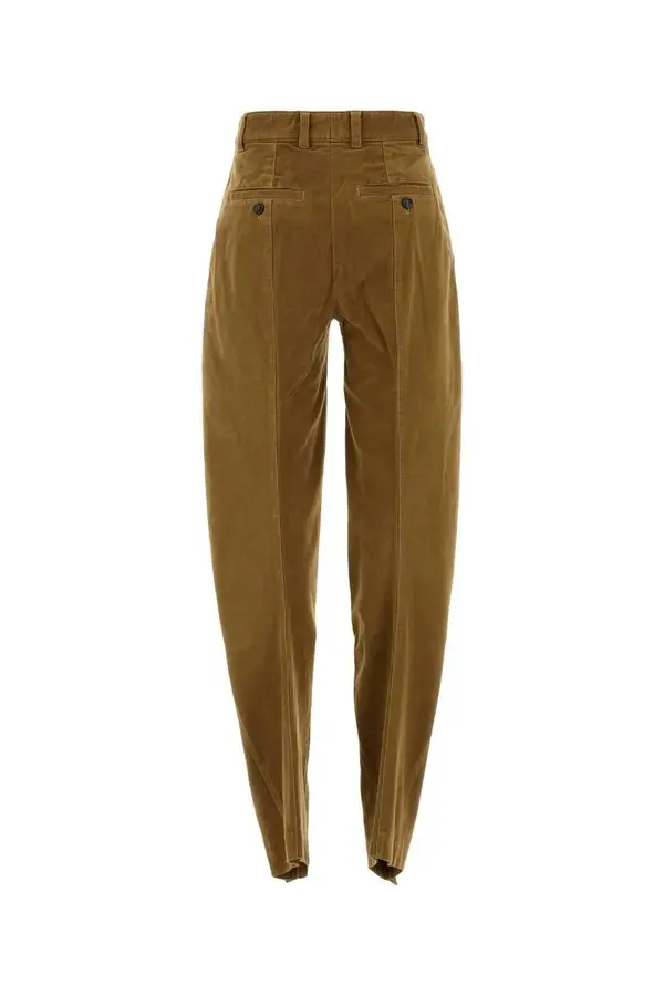 Y/project Velvet Trousers - Brown