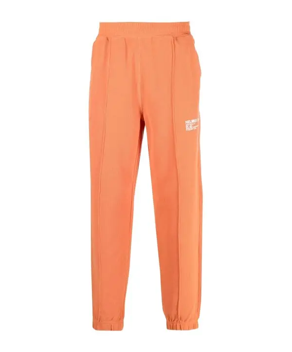 Helmut Lang Logo-print Tapered Joggers