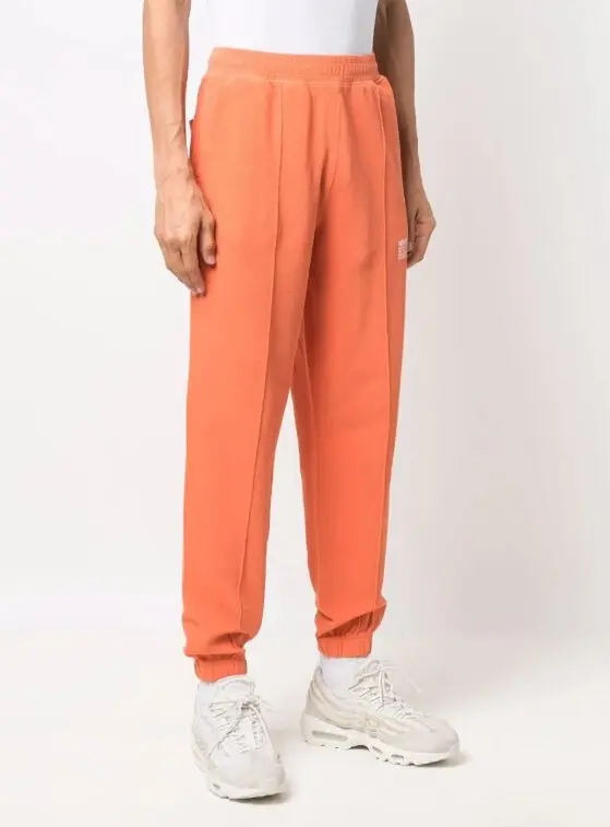 Helmut Lang Logo-print Tapered Joggers