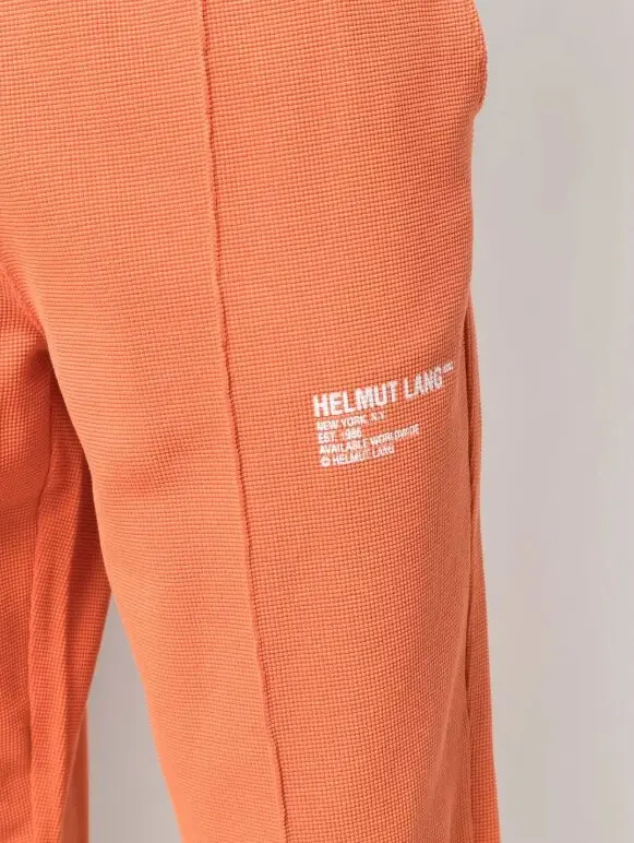 Helmut Lang Logo-print Tapered Joggers