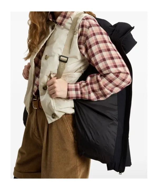 Woolrich Quilted Down Puffer Jacket With Hood