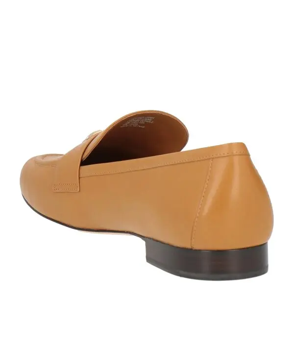 Tory Burch Leather Loafers With Embellished Logo