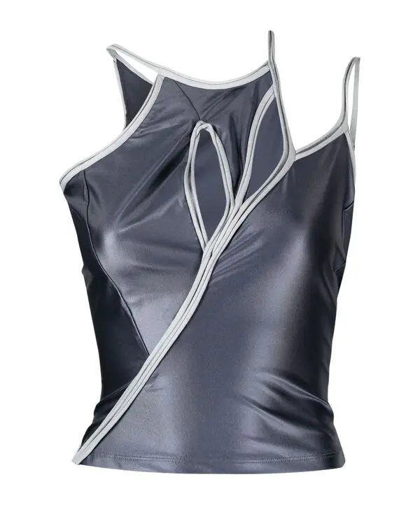 Ottolinger Cut-out Vest Top - Gray