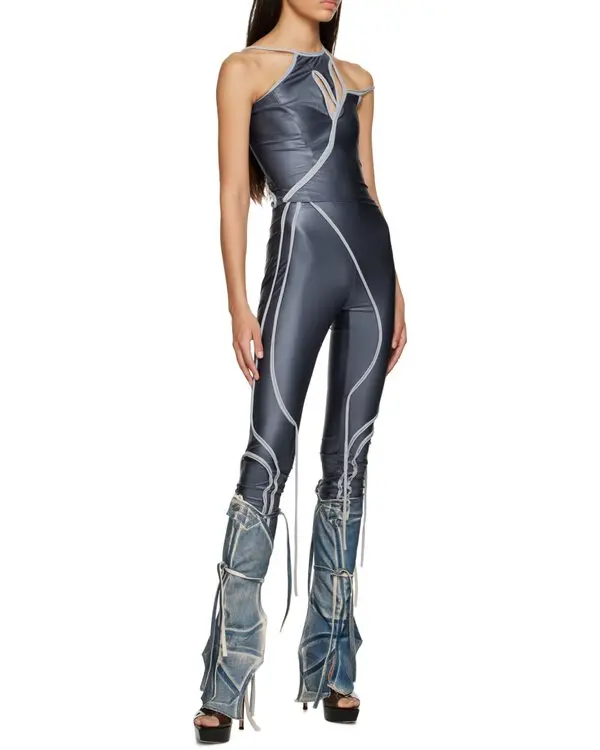 Ottolinger Cut-out Vest Top - Gray