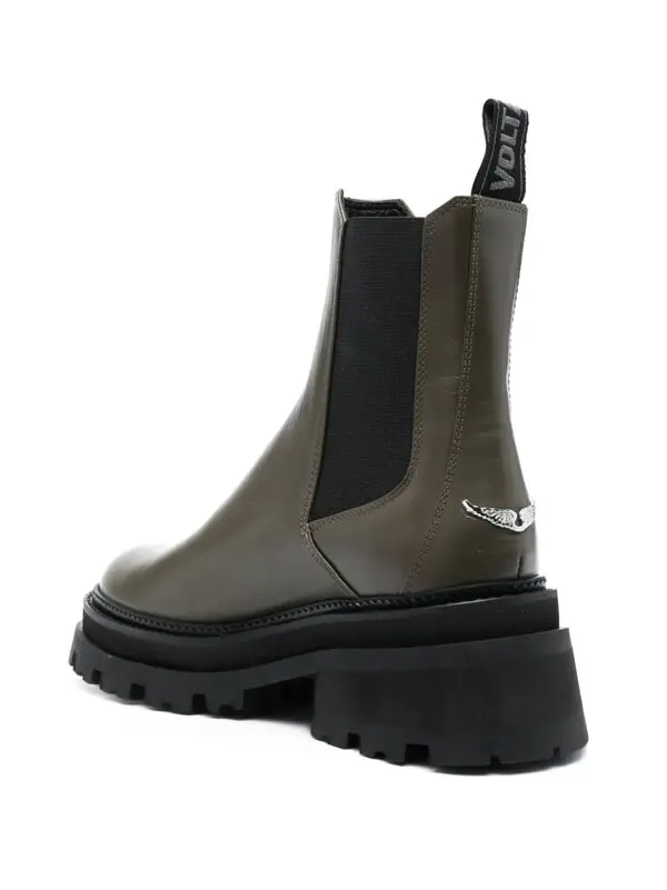 Zadig&Voltaire 65mm Leather Ankle Boots