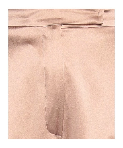 Max Mara High-waisted Loose Straight-leg Satin Trousers