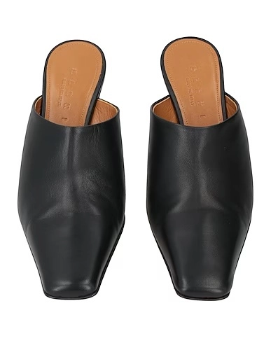 Marni Square-toe Leather Mules
