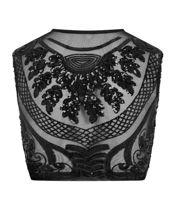 Norma Kamali Nk Sqn Crop Top
