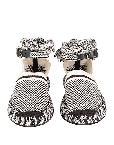 Chloé Flat Espadrille Sandals With Ankle Ties