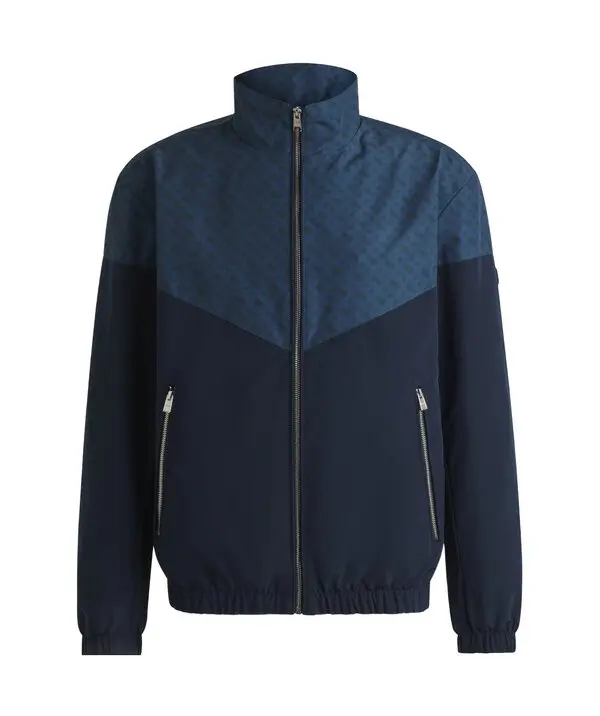 Hugo Boss High Collar Long Sleeve Casual Jacket