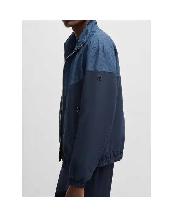 Hugo Boss High Collar Long Sleeve Casual Jacket