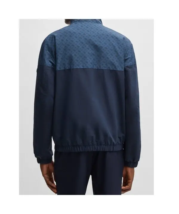 Hugo Boss High Collar Long Sleeve Casual Jacket