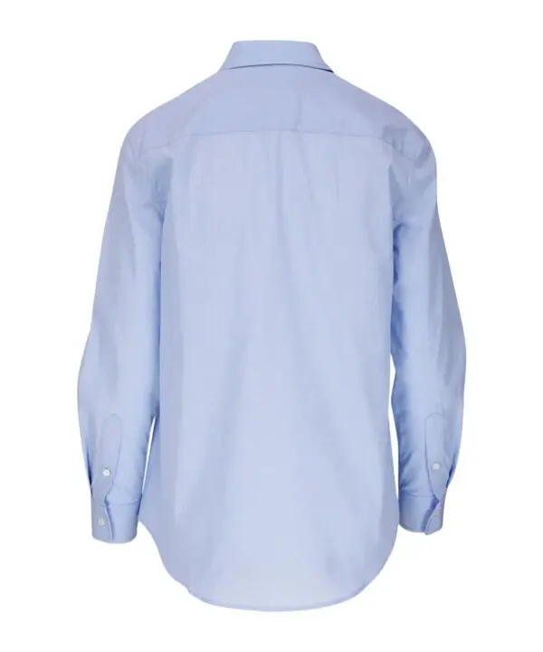 NILI LOTAN Long Sleeve Cotton Shirt