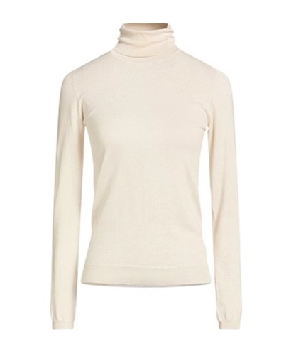 Brunello Cucinelli Long Sleeve Metallic Turtleneck