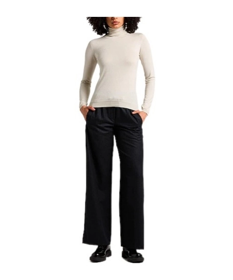 Brunello Cucinelli Long Sleeve Metallic Turtleneck