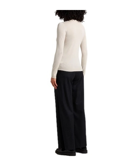 Brunello Cucinelli Long Sleeve Metallic Turtleneck