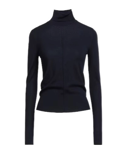 Chloé Long-sleeve Wool Turtleneck Top