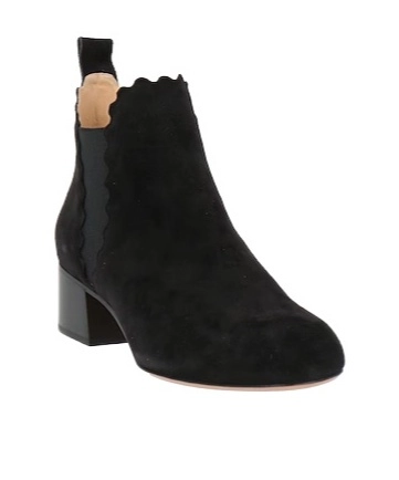 Chloé Suede Chelsea Boots
