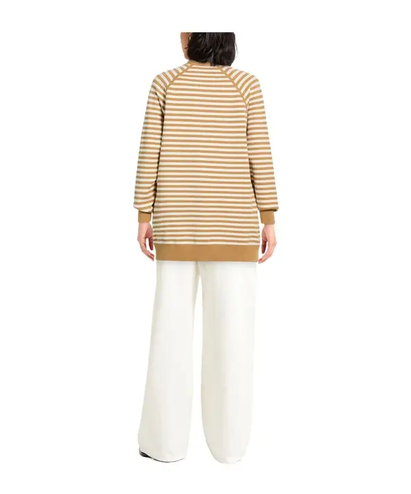 Max Mara Classic Striped Knit Cardigan