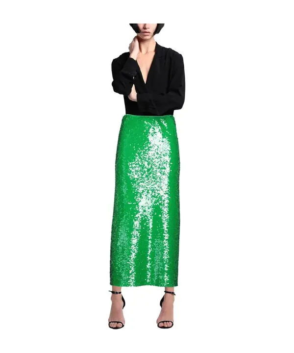 Tory Burch Solid-color Sequined Tulle Dress