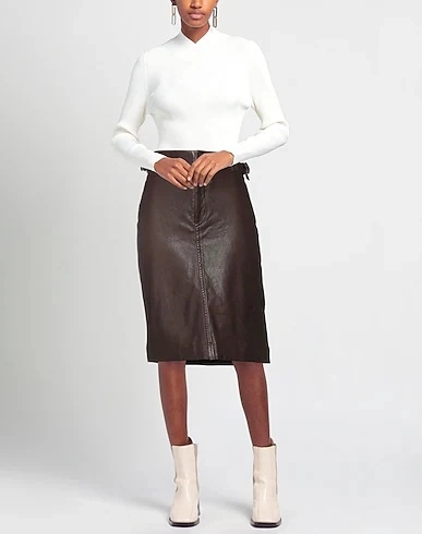 Isabel Marant Étoile Leather Buckle Pencil Skirt