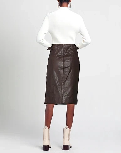 Isabel Marant Étoile Leather Buckle Pencil Skirt