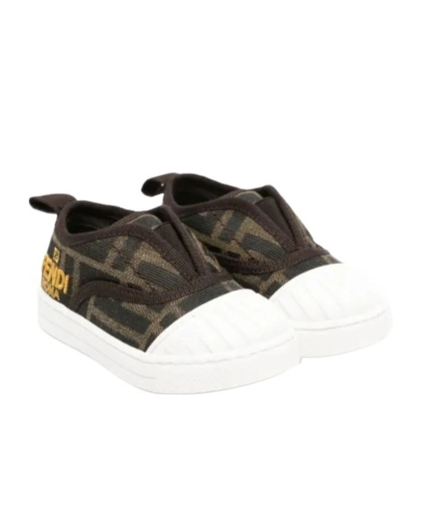 Fendi Ff-pattern Slip-on Trainers