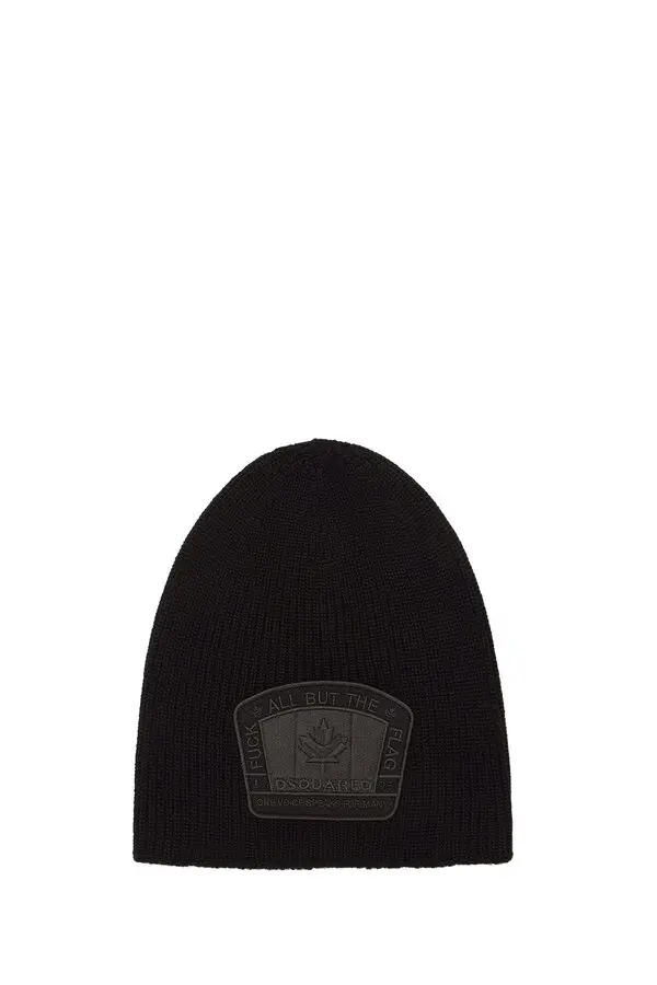 Dsquared2 Ribbed Beanie