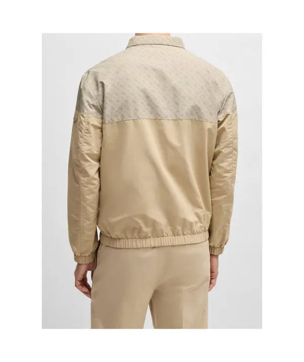 Hugo Boss High Collar Long Sleeve Casual Jacket
