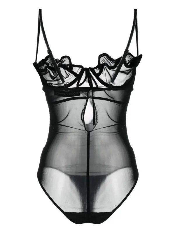 Y/project Sheer Construction Underwired Bodysuit
