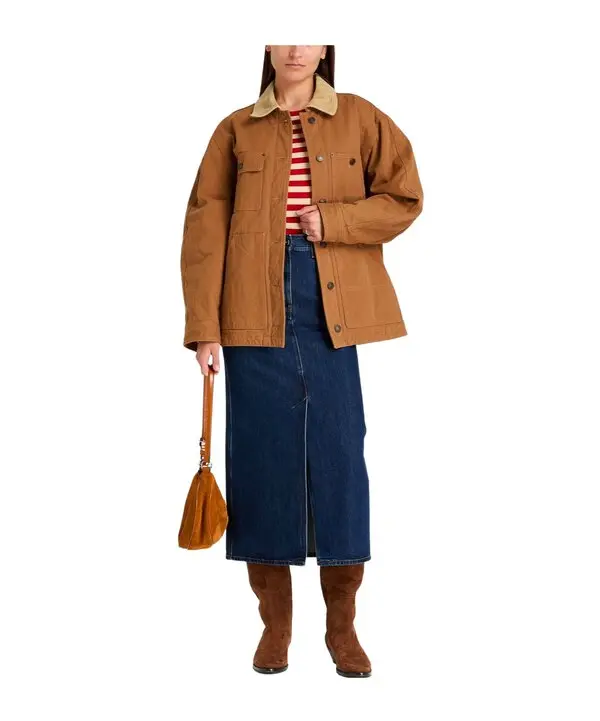 Isabel Marant Étoile Solid-color Versatile Casual Coat