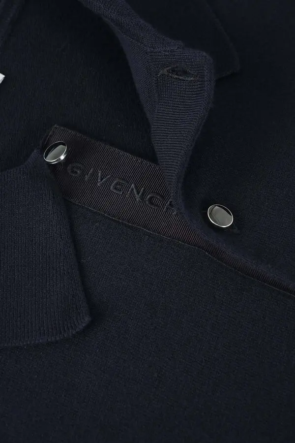 Givenchy Knit Short-sleeve Polo Shirt
