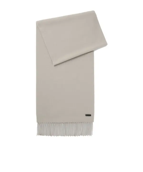 Hugo Boss Fringed Scarf