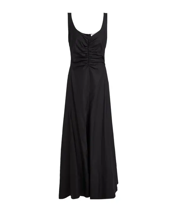 Sportmax Sleeveless Gathered Waist-tight Dress
