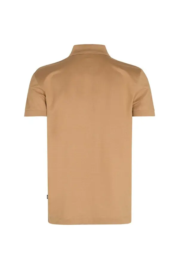 Hugo Boss Zip Detailed Short-sleeved Polo Shirt